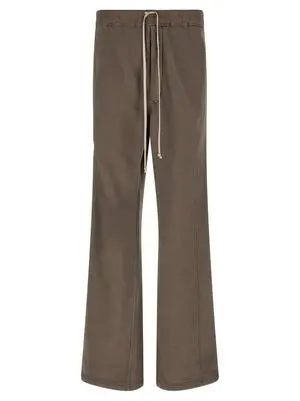 Rick Owens Wide Pusher' Pants - Gray