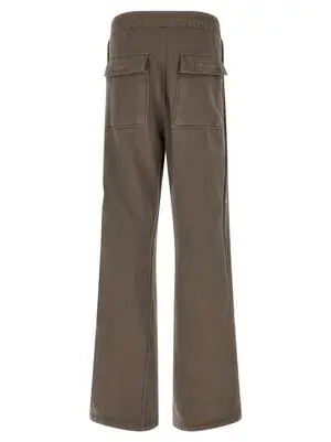 Rick Owens Wide Pusher Trousers - Gray