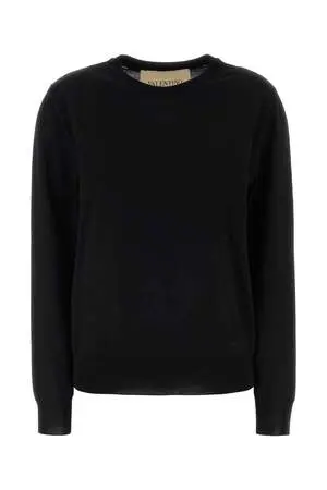 VALENTINO Valentino Garavani Women Black Wool Sweater