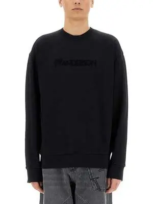 JW Anderson Sweatshirt With Logo - Black