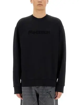 JW Anderson Sweatshirt With Logo - Black