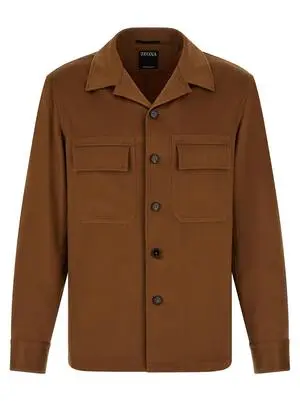 ZEGNA Zegna Men Oasis Cashmere Overshirt