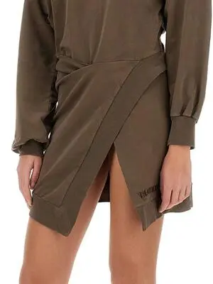 Attico Cut-out Long Sleeve Dress