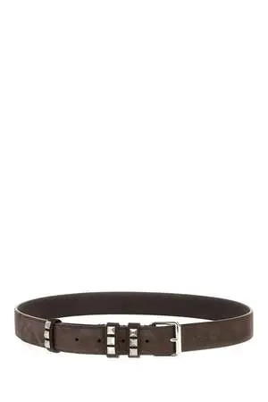 Valentino Garavani Studded Leather Belt - Multicolor