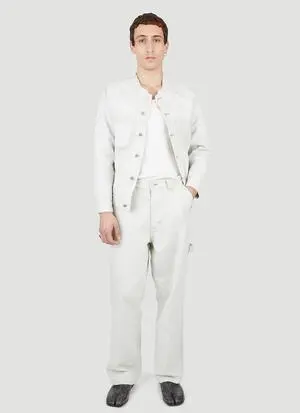 MAISON MARGIELA Collarless Denim Jacket