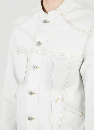 MAISON MARGIELA Collarless Denim Jacket
