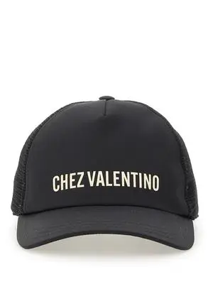 Valentino Garavani Chez Baseball Hat - Black