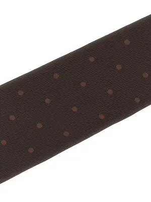 TOM FORD Polka Dot Silk Tie - Brown