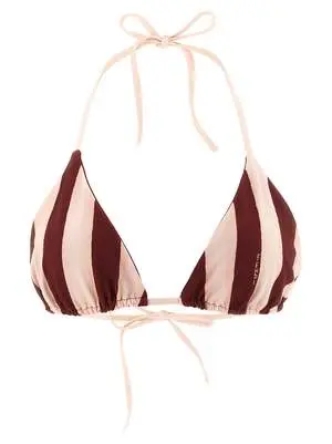 Fendi Pequin' Reversible Bikini Top - Multicolor