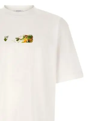 Off-White Spices Arrow Skate' T-shirt - White
