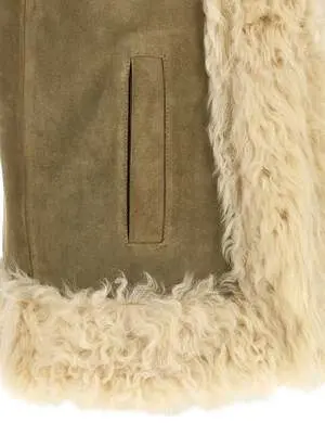 Etro Peacock Embroidery Vest - Cream