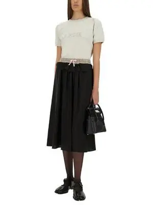 MAISON MARGIELA Short-sleeved Sweatshirt - Cream