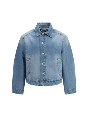 Jacquemus Denim Jacket - Blue
