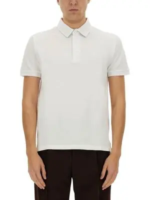 Etro Cotton Polo - White