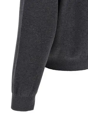 Balenciaga Half Zip Sweater - Gray