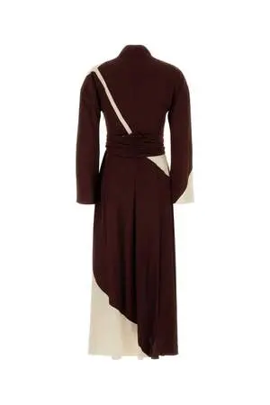 Alberta Ferretti Printed Jersey Dress