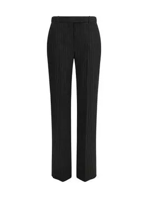 Alexander McQueen Pinstriped Tailored Pants