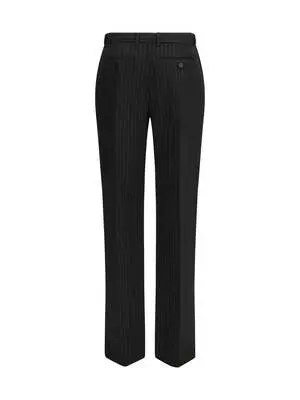 Alexander McQueen Pinstriped Tailored Pants