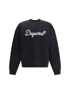 Dsquared2 Cotton Crewneck Sweatshirt With Logo