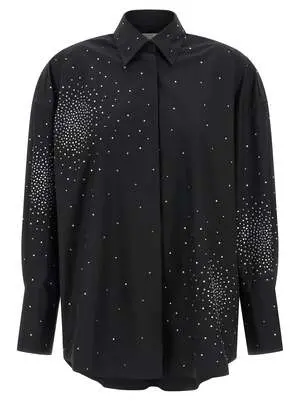Giuseppe Di Morabito Cotton Poplin Shirt - Black