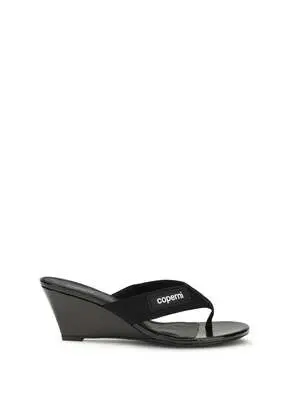 Coperni Lift Flip-flop Sandals - Black