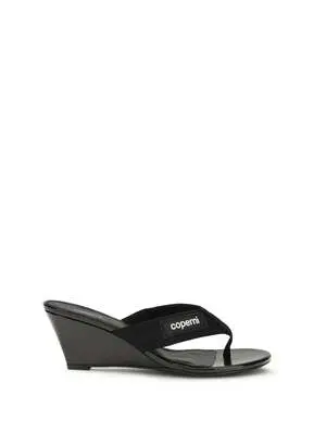Coperni Lift Flip-flop Sandals - Black
