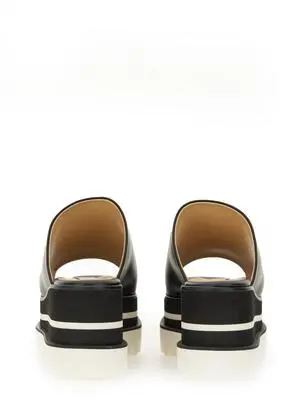 Stella McCartney Sandal Sneak-elyse Eco - Black