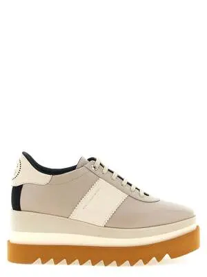 Stella McCartney Sneak-elyse' Sneakers - Cream