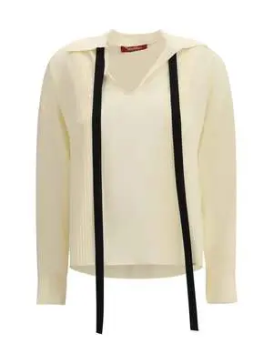 Max Mara Silk Blouse - Cream