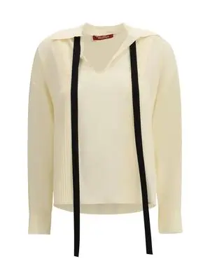 Max Mara Silk Blouse - Cream
