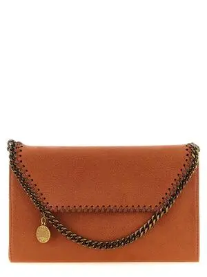 Stella McCartney Falabella' Wallet On Chain - Orange