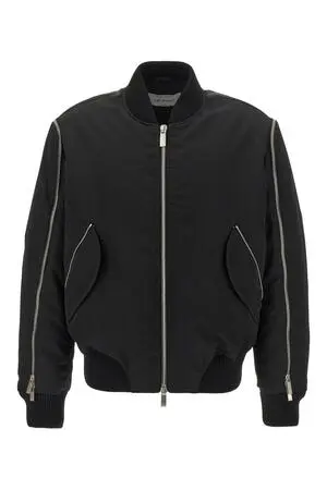 Off-White Bomber Jacket - Multicolor