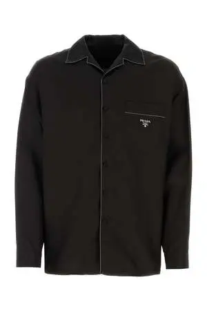 Prada Silk Shirt - Black