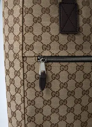 Gucci Medium Gg Canvas Tote Bag