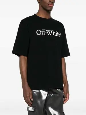 Off-White Big Bookish Skate Cotton T-shirt