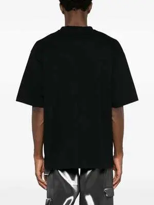 Off-White Big Bookish Skate Cotton T-shirt - Black