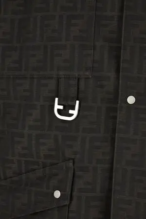 Fendi Monogram Jacquard Field Jacket - Multicolor