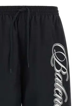 Balenciaga Cursive' Reversible Pants
