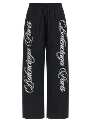 Balenciaga Cursive Reversible Pants - Multicolor