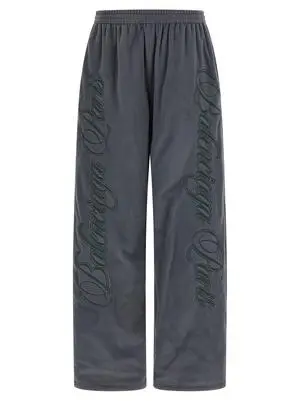 Balenciaga Cursive Reversible Pants - Multicolor