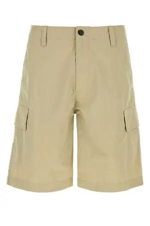 Burberry Beige Nylon Bermuda Shorts - Brown