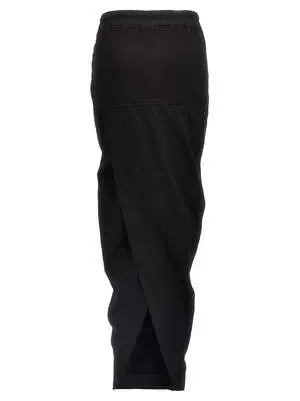Rick Owens Pull On Pillar' Skirt