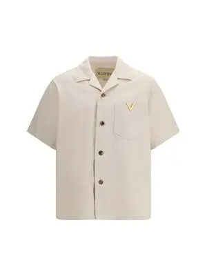 Valentino Garavani Signature Vlogo Bowling Shirt - Multicolor
