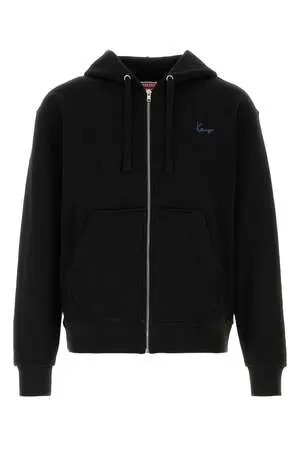 Kenzo Cotton Sweatshirt - Black