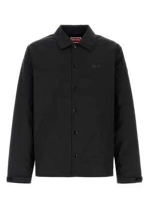 Kenzo Cotton Blend Jacket - Black