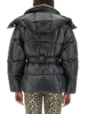 GANNI Nylon Jacket - Black