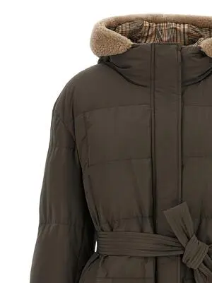 Brunello Cucinelli Boudin Quilted Down Jacket - Green