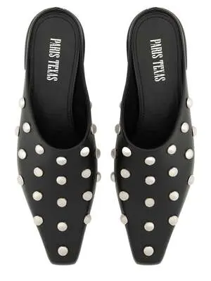 Paris Texas Bella Leather Mules
