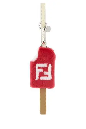 Fendi Shearling And Fur Gelato Bag Charm - Multicolor