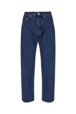 Palm Angels Straight Leg Denim Jeans